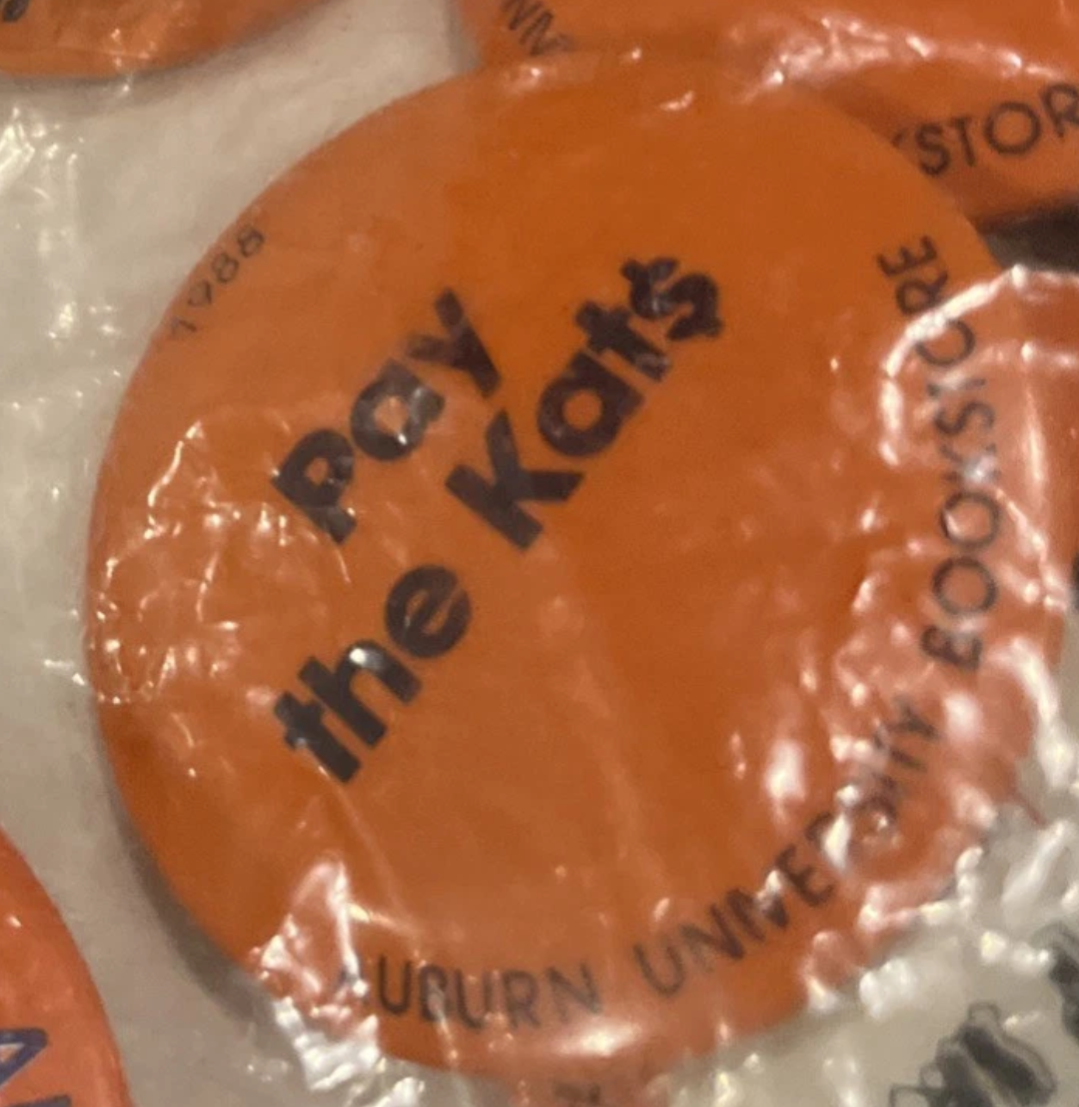 Auburn Anti-PSU Buttons – We Are "Pin" State